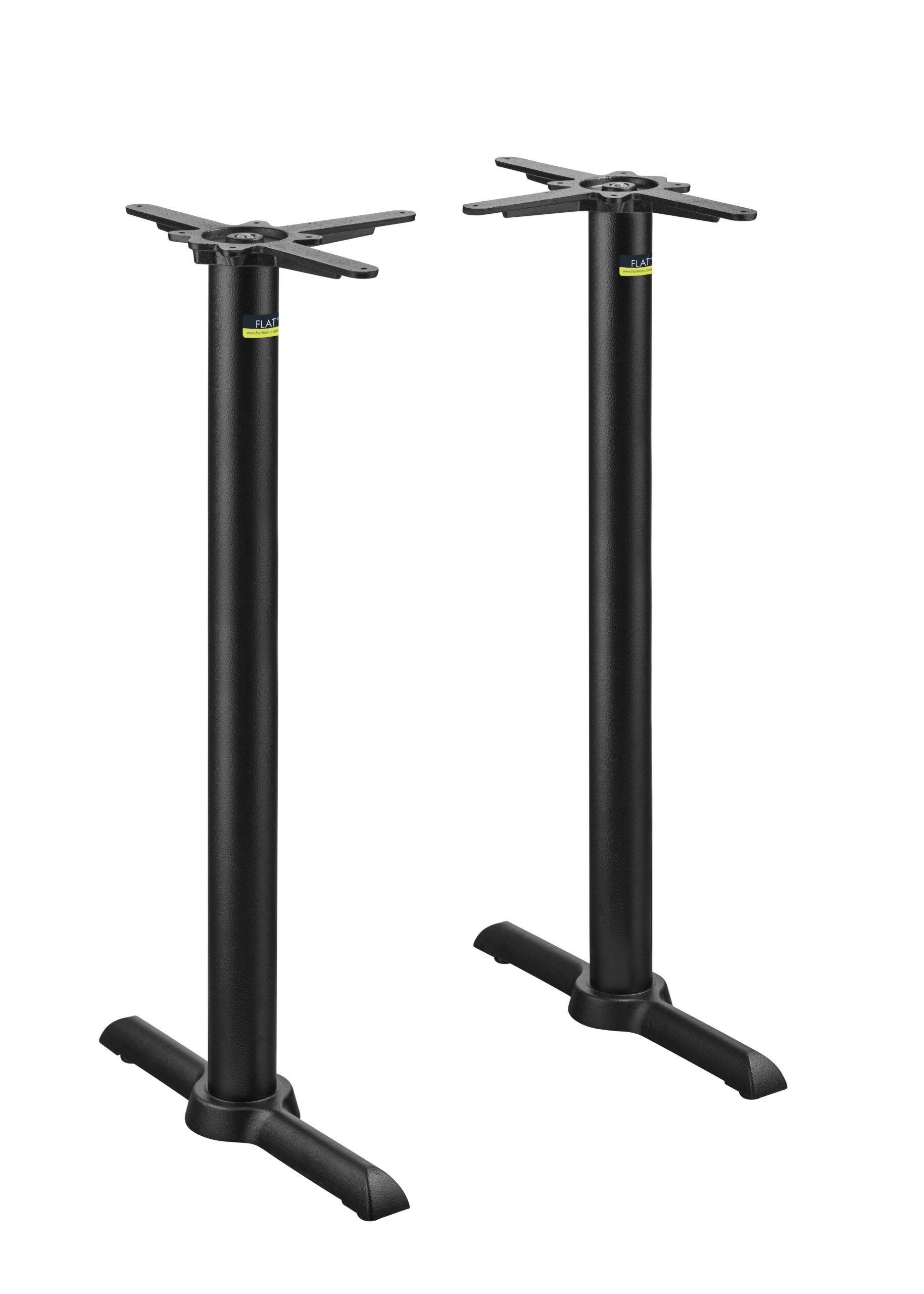 AUTO-ADJUST KT22 Table Base (with Height Adjustable Pneumatic Posts) - FLAT